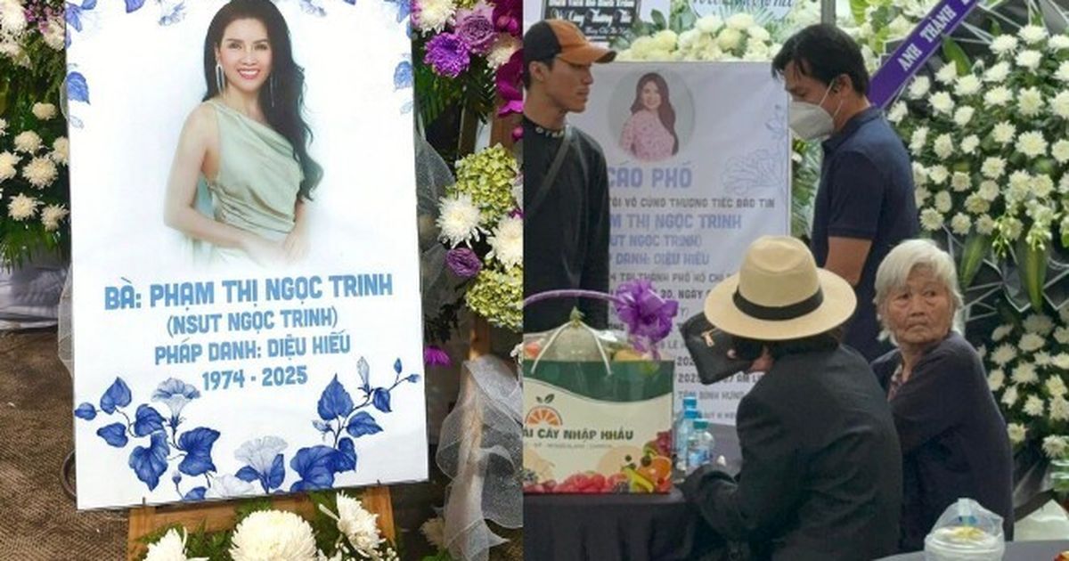 Đám tang diễn viên Ngọc Trinh "Mùi ngò gai": NSƯT Công Ninh khóc nức nở ...