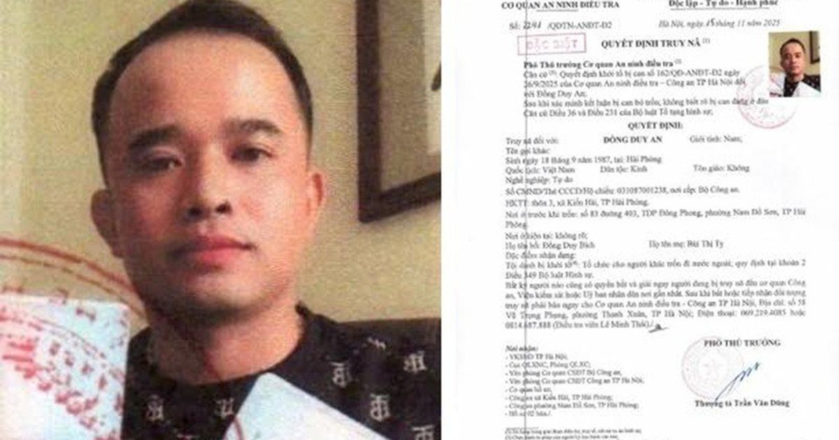Vì sao Bùi Xuân Giang, Đồng Duy An bị truy nã?